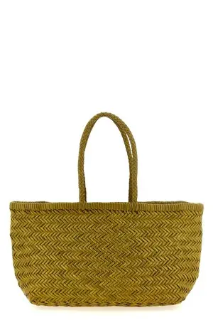 Dragon Diffusion Bamboo Triple Jump' Large Shoulder Bag - Green