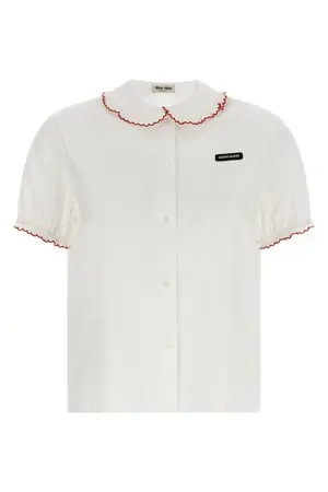 Miu Miu Baby Collar Shirt