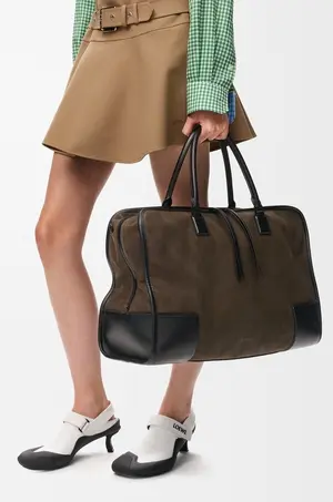Loewe Amazona 180 Duffle In Nubuck