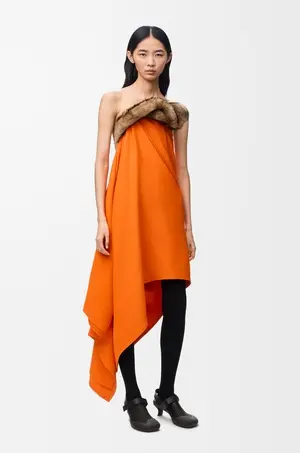 Loewe Leggings In Viscose Blend Black