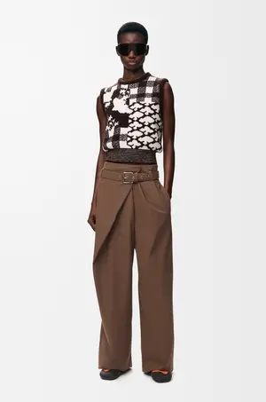 Loewe Trousers In Cotton