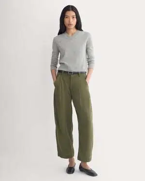 Everlane Everywhere Garment-Dyed Pant Olive Night