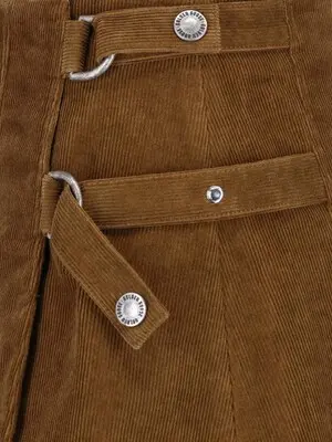 GOLDEN GOOSE Corduroy Mini Skirt