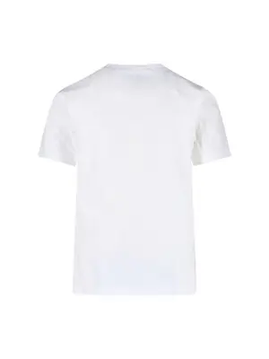 Play Comme Des Garcon T-shirt With Logo Rhinestones