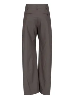 LEMAIRE Wide Trousers In Wool Blend