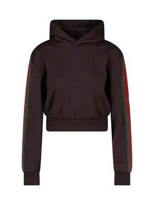 Gucci Sweatshirt "web - Brown