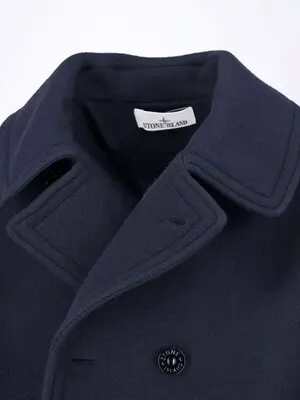 Stone Island Short Coat "heavy Melton