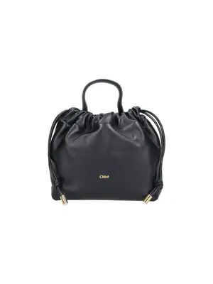 Chloé Mini Shoulder Bag "icons - Black