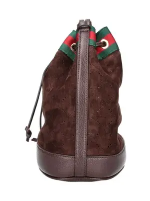 Gucci Venice" Suede Bucket Bag