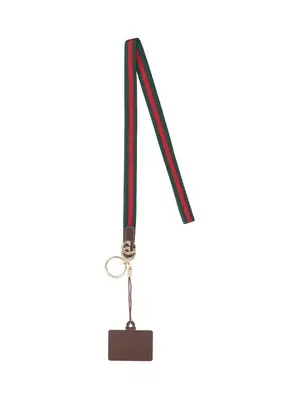 Gucci Smartphone Holder With Strap "web