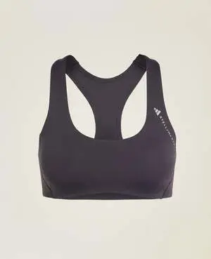 Stella McCartney Adidas Running Medium-support Sports Bra - Black