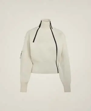 Stella McCartney Adidas Knitted Winter Jacket - Grey