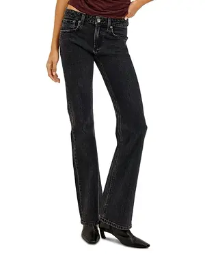 Rails Fremont Cotton Stretch Low Rise Jeans - Blackjack