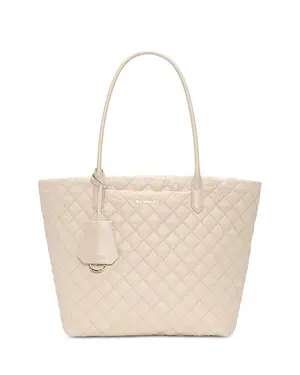 Mz Wallace Mz Wallace Medium Quilted Tote Bag Buff