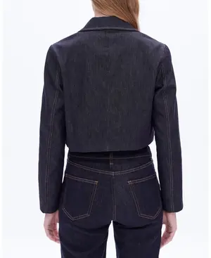 BAYEAS Short Business Blazer Stretch Comfortable Wear In Rinse Wash