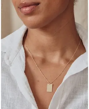 SET & STONES Zodiac Constellation Necklace - Libra