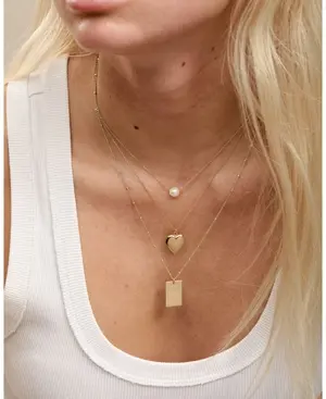 SET & STONES Zodiac Constellation Necklace - Libra