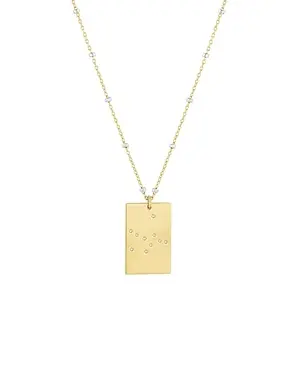 SET & STONES Zodiac Constellation Necklace Virgo