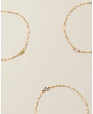 SET & STONES Birthstone Bracelet - November