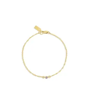 SET & STONES Birthstone Bracelet October