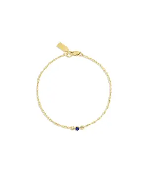 SET & STONES Birthstone Bracelet September