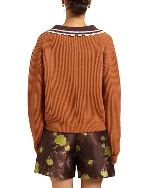 La DoubleJ Picket High Sweater