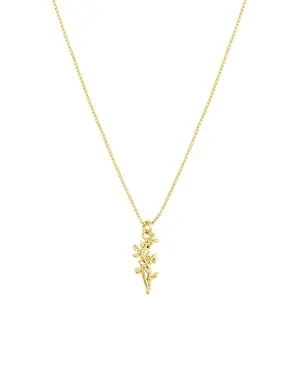 SET & STONES Elsie Birth Flower Necklace December