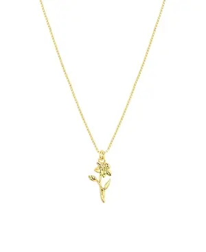 SET & STONES Elsie Birth Flower Necklace March