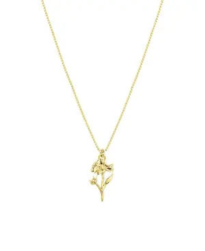 SET & STONES Elsie Birth Flower Necklace October