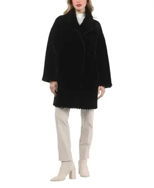 Gorski Reversible Shearling Lamb Jacket With Embroidered Trim