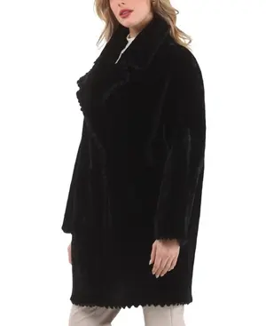 Gorski Reversible Shearling Lamb Jacket With Embroidered Trim