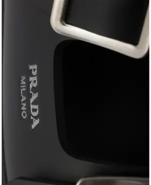 Prada Rubber Strap Sandals
