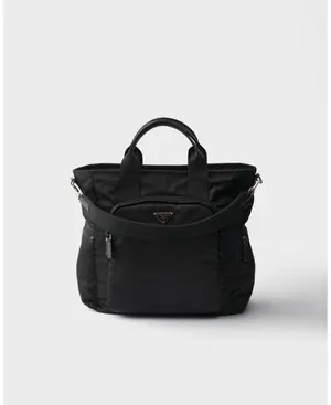 Prada Re-nylon And Saffiano Leather Tote Bag