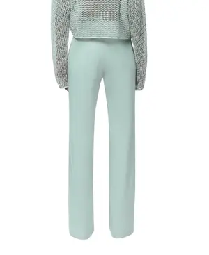 NOCTURNE Straight Leg Mid Rise Trousers