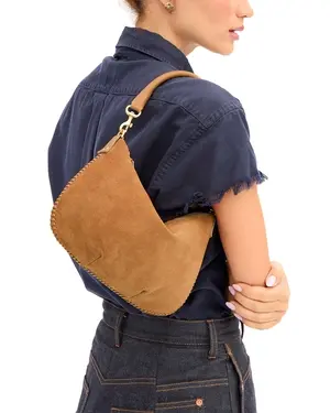 Clare V. Petit Moyn Suede Convertible Crossbody Bag