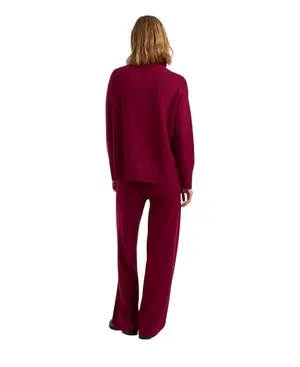 Chinti & Parker Pure Cashmere Relaxed Rollneck Sweater