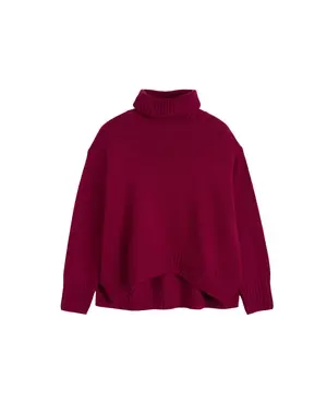 Chinti & Parker Pure Cashmere Relaxed Rollneck Sweater