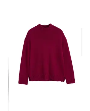 Chinti & Parker Pure Cashmere Funnel Neck Sweater