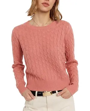 Chinti & Parker Pure Cashmere Cable Sweater
