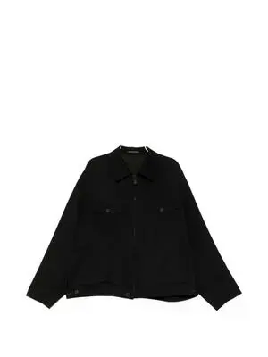 Yohji Yamamoto Zip-up Shirt Jacket