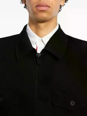 Yohji Yamamoto Zip-up Shirt Jacket