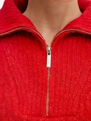 MORGAN Zip-up Sweater