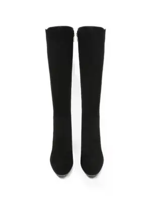 GIANVITO ROSSI Suede Knee-high Boots