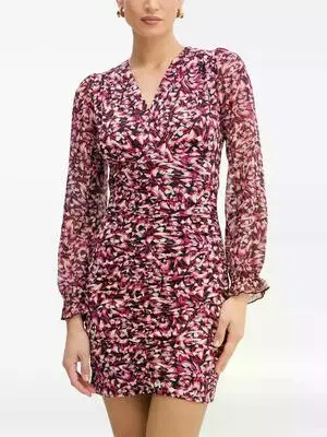 MORGAN Ruffled Print Dress
