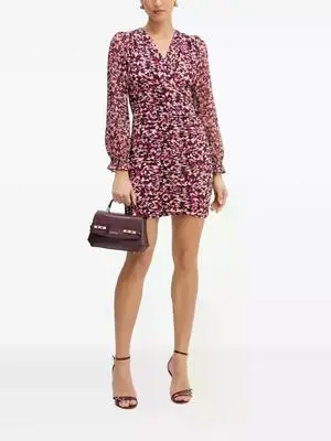 MORGAN Ruffled Print Dress