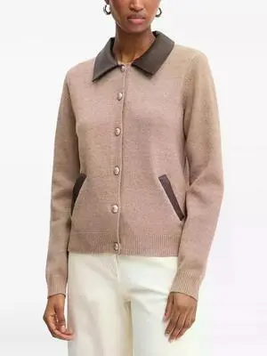 MORGAN Button-up Cardigan - Neutrals