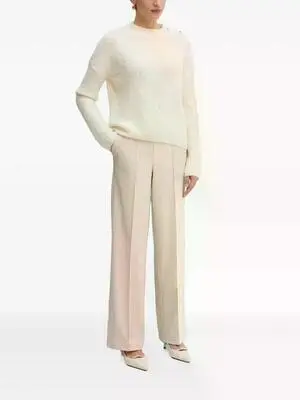 MORGAN Button-detail Sweater - Neutrals