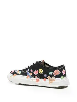 Mihara Yasuhiro Sticker-print Sneakers