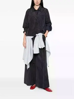 SUSANNE BOMMER Elasticated-waistband Wide-leg Trousers