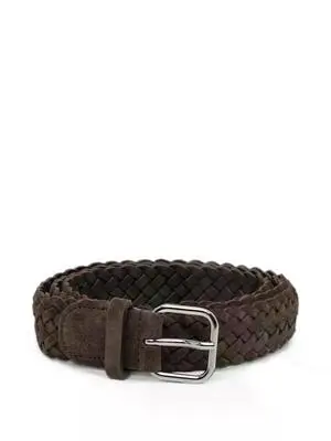 Giorgio Armani Woven Leather Belt